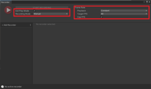 【Unity・初心者向け】Unity Recorder の使い方